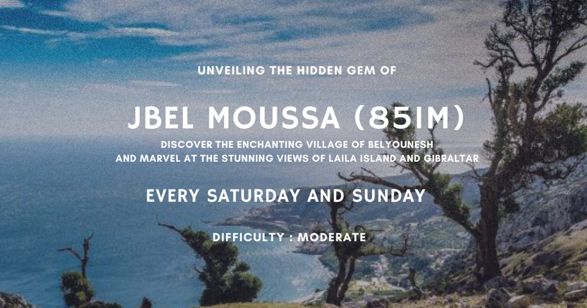 L'Bled First: Unveiling The Hidden Gem Of JBEL MOUSSA (851 M ) - Wanaut
